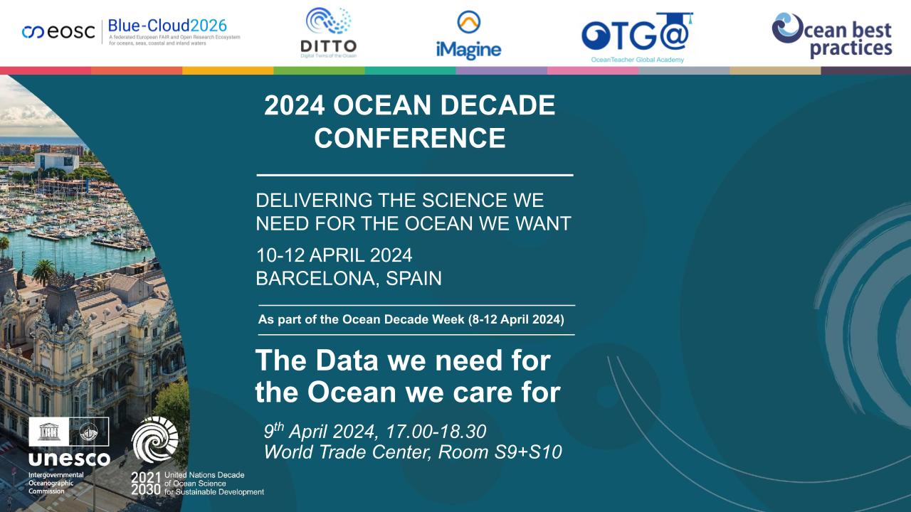 The Data we need for the Ocean we care for - Satellite event at 2024 UN ...