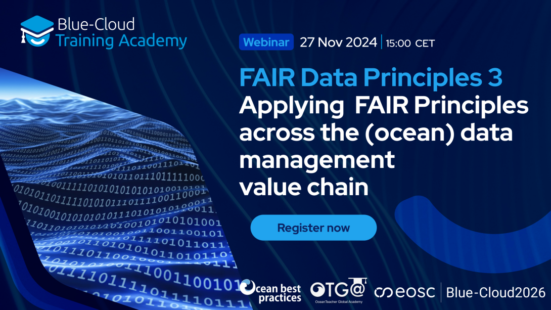 Webinar FAIR Data Principles 3 | Applying FAIR Principles across the ...